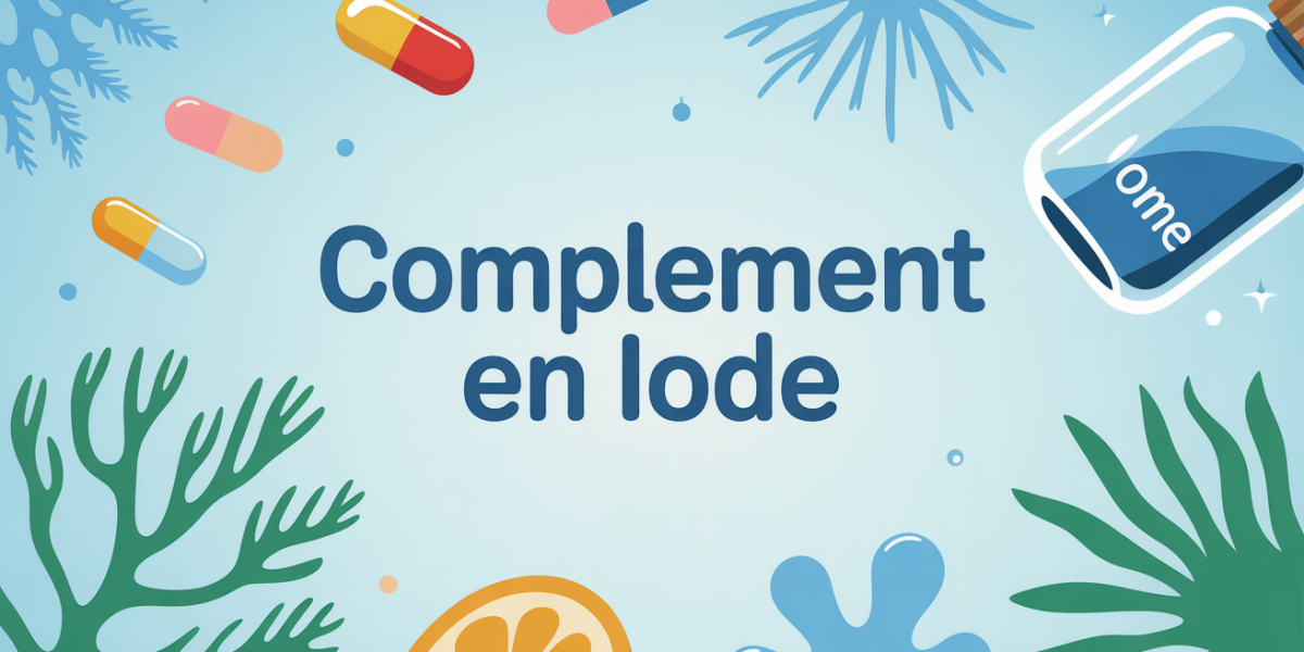 Iode en complément alimentaire : rôle, bénéfices et profils